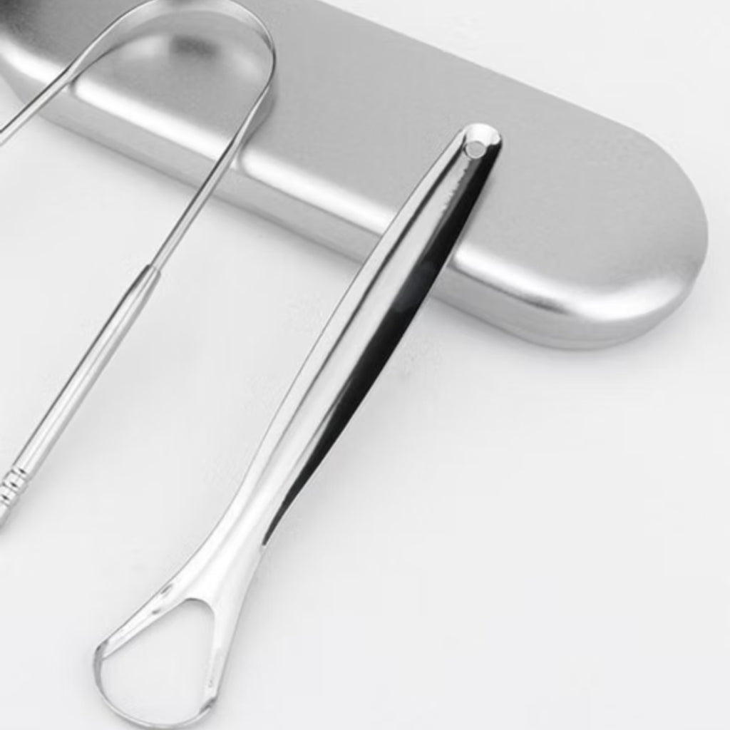 Tongue Exfoliator- Chrome – Tongue Press